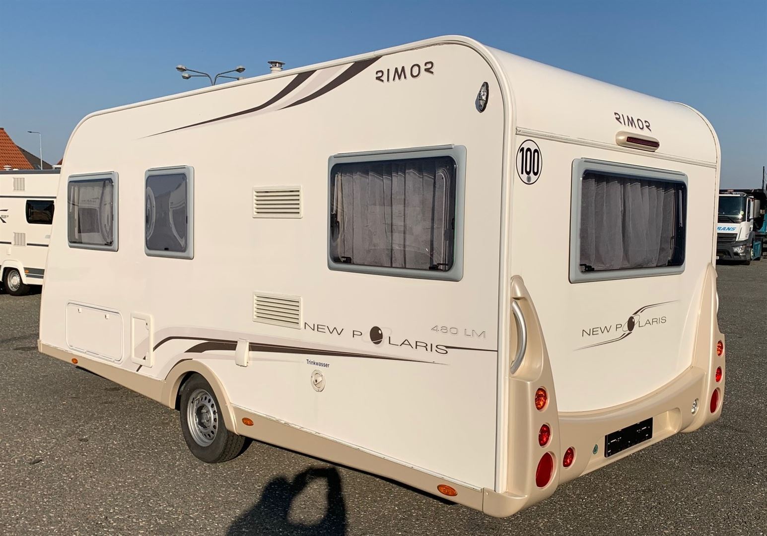 Rimor New Polaris 480 LM - KLIMA, PŘEDSTAN -SLEVA